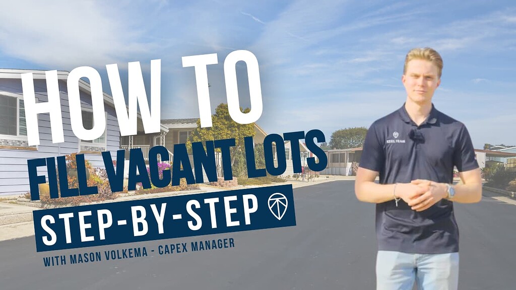 How to Fill VACANT Mobile Home Park Lots - mobile home university ...